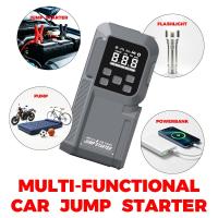 China 1000A Car Jump Starter with Air Compressor and 8000 - 12000mAh Battery for sale