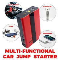 China 1000A Slim Car Jump Starter & 150PSI Air Compressor - Heavy-Duty 12V Portable Power Station with High-Capacity Battery for sale