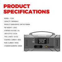China Heavy Duty 1000A Jump Starter & 150PSI Tire Inflator 10000mAh Large Battery Capacity for sale