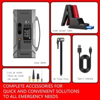 China Heavy Duty 1000A Jump Starter & 150PSI Tire Inflator 10000mAh Large Battery Capacity for sale