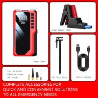 China Slim 600A Jump Starter with Air Compressor & 6400mAh (12V) for sale