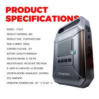 China 1000A Jump Starter with Air Compressor - 150PSI Tire Inflator & 8000mAh Portable Charger for sale