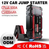 China Heavy Duty 600A Car Jump Starter & 6400mAh Portable Power Bank - Rugged 12V Battery Booster for sale