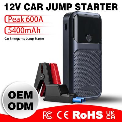 China 8000mAh Portable Car Battery Booster & Jump Starter - 1000A Peak with Type-C & USB for sale