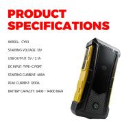 China 1200A Heavy Duty Car Jump Starter with 150 PSI Tire Inflator & Multi-LED Light for sale