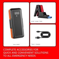 China Super Capacitor Jump Starter 1000A - 12V Heavy Duty Battery Booster for Low Temp for sale