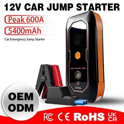 China Portable 600A Jump Starter 8000mAh - QC3.0 Fast Charging Battery Booster for sale