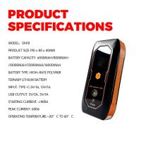 China Portable 600A Jump Starter 8000mAh - QC3.0 Fast Charging Battery Booster for sale