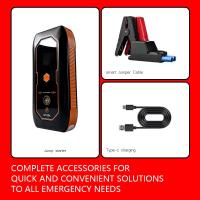 China Portable 600A Jump Starter 8000mAh - QC3.0 Fast Charging Battery Booster for sale