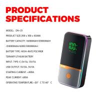 China 600A Car Jump Starter with 30000mAh Battery & Multi-Functional Power Bank for sale
