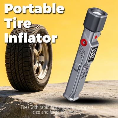 China 6000mAh Portable Air Compressor with 22L / min Fast Inflation & LED Light for sale