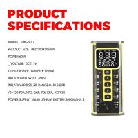 China 150 PSI Portable Air Pump with 60W Motor & Rechargeable Battery for Fast Tire Inflation for sale