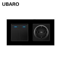China EU Standard On Off Light Switch Socket Combination With Neutral And Live Wire Control for sale