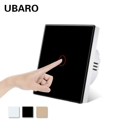 China 86*86mm Touch Light Switch with Single Live Wire Control and 10A Capacity for Home and Office for sale