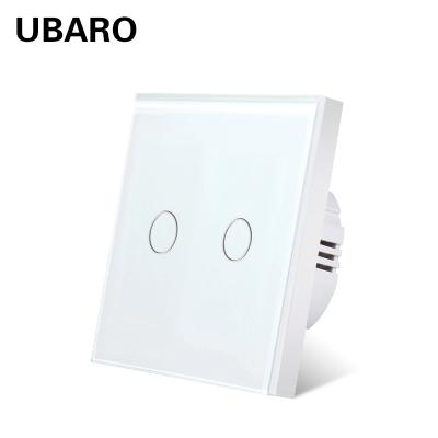 China 2gang Touch Light Switch with 1000W Maximum Load and LED Indicator for Easy Touch-Control for sale