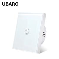 China Touch Light Switch with No Neutral Wire Required 300W Maximum Load and LED Indicator Red On Blue Off for sale