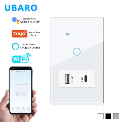 China Tuya Wi-Fi Smart Switch Socket Combination with Voice Control Timing Function and 2.4GHz Wi-Fi for Home Office and Hotel for sale