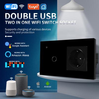 China Socket Accessories with ABS+PC Shell Material 60mm Installation Hole Spacing and 157*86*35mm Compact Size for sale