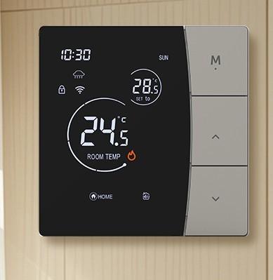 China Smart Thermostat with 16A Electric Heating Wi-Fi Connectivity and ±1℃ Temperature Accuracy for sale