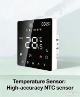 China Smart Thermostat with 5℃ to 40℃ Temperature Range AC90-240V Supply Voltage and ±1℃ Accuracy for Precise Climate Control for sale