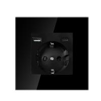 China UBARO Electrical Switch and Socket Plate with 3500W Rated Power, 86×86×35mm Dimensions, and 3-Year Warranty for Modern Homes for sale