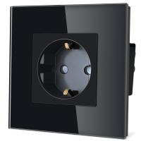 China UBARO 86×86×35mm Wall Mounted Switch Socket with 3500W Rated Power and 3-Year Warranty for sale