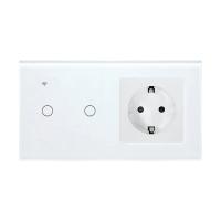 China 157*86*35mm Smart Switch and Socket with Voice Control and Phosphor Bronze Contacts for Enhanced Home Automation for sale