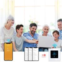 China Smart Thermostat with LED Negative Display Screen and Input Voltage AC95-240V for 5°C To 50°C Environments for sale