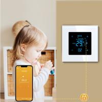 China Smart Thermostat with LED Negative Display Screen and Input Voltage AC95-240V for 5°C To 50°C Environments for sale