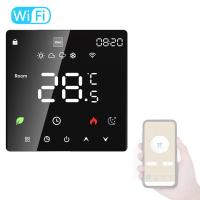 China Smart Thermostat with 16A Electric Heating 5℃ Antifreeze Temperature and Less Than 1W Power Communication for sale