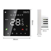 China Smart Thermostat with 16A Electric Heating 5℃ Antifreeze Temperature and Less Than 1W Power Communication for sale