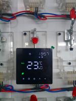 China Smart Thermostat with 16A Electric Heating 5℃ Antifreeze Temperature and Less Than 1W Power Communication for sale