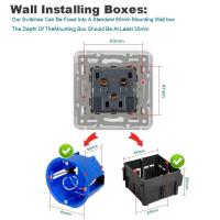 China 16A Output Current Electrical Wall Socket with 82 Types EU Sockets and IP21 Waterproof for Commercial and Residential Use for sale