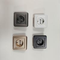 China 16A Output Current Electrical Wall Socket with 82 Types EU Sockets and IP21 Waterproof for Commercial and Residential Use for sale