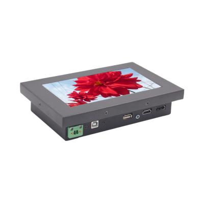 China Resistive Industrial LCD Touch Screen Monitor Wall Mount DP Signal Port for sale