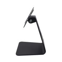 China Desktop TV Monitor Stand Height Adjustable 5mm Cold Rolled Steel Plate for sale