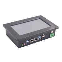 China Aluminum Case Industrial Panel Mounted Touch Screen Pc Fanless Computer for sale