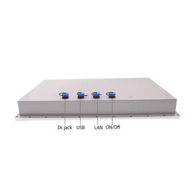 China 64GB SSD Waterproof Panel PC Touch Screen With Windows 7/8/10 Operating System 2 X USB I/O Ports for sale