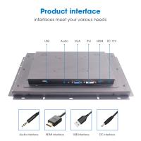 China 1280 *1024 Resolution Industrial Touch Monitor 17inch Sturdy Rugged Display for sale