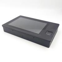 China Slim 10.1 Inch Android Touch Panel PC Black Front Panel Mount IP65 CE/FCC/RoHS EMMC 32G for sale