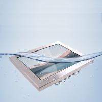 China 450cd/m2 Brightness Waterproof Panel PC Intel J4125 4GB DDR3 128GB SSD IP65 for sale