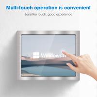China Industrial IP65 Wall Mount Panel PC 4GB DDR3 Memory VESA Mount Windows 10 64GB SSD for sale