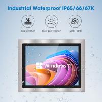 China Silver Touch Screen Monitor Waterproof LCD Display with VGA\\DVI\\USB for sale
