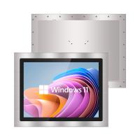 China Capacitive Multi Touch Screen Waterproof LCD Monitor VGA DVI USB 4 3 Aspect Ratio 250-1500cd/m2 Brightness for sale