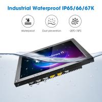 China Capacitive Industrial Touch Panel PC Win 10/11/Linux/Ubuntu 32G/64G/128G/256G SSD 1280*1024 Resolution 350 for sale