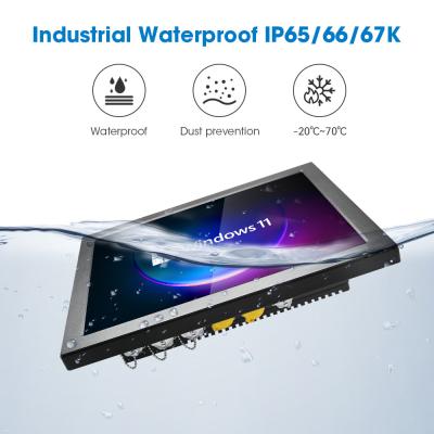China Capacitive Industrial Touch Panel PC Win 10/11/Linux/Ubuntu 32G/64G/128G/256G SSD 1280*1024 Resolution 350 for sale
