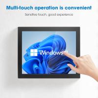China Capacitive Industrial Touch Panel PC Win 10/11/Linux/Ubuntu 32G/64G/128G/256G SSD 1280*1024 Resolution 350 for sale