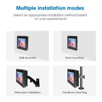 China 10.1 Inch Embedded Touch Panel PC 12-36V Input Voltage 32G/64G/128G/256G SSD Storage for sale