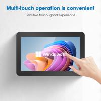 China Capacitive Touch Screen HD Industrial Panel PC VGA/COM/USB/RJ45/Audio JACK Vibrant Display for sale
