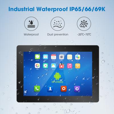 China 15.6 Inch Rugged Android Touch Panel PC with IP65 Front Bezel and 2G/4G/8G DDR3 Memory for sale
